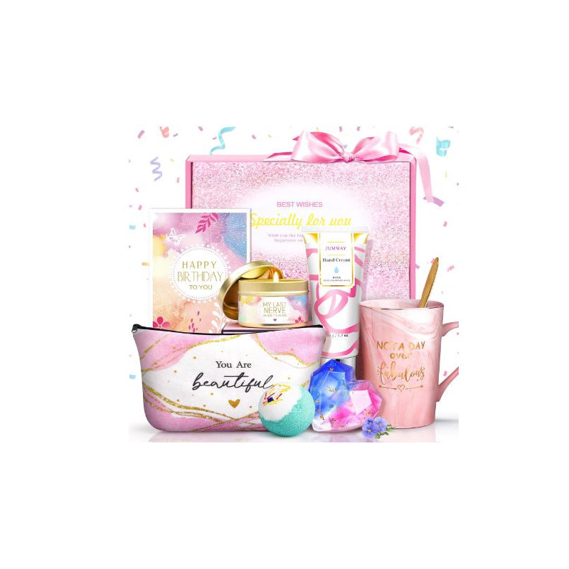Kit de regalo rosa para mujer